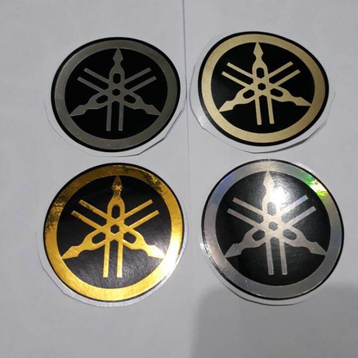 YAMAHA STICKERDECAL IN GOLD, SILVER HOLOGRAM | Lazada PH
