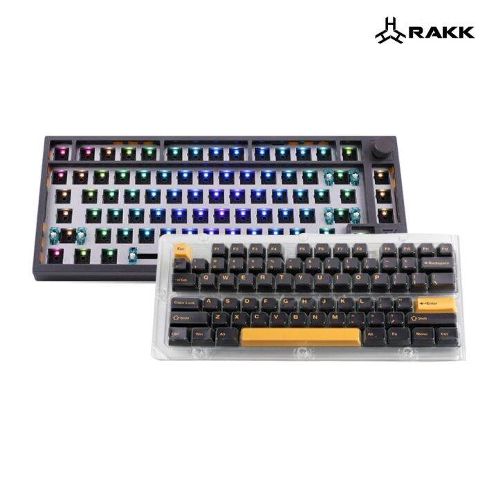 RAKK HANAN 75% Trimode Barebone Mechanical Gaming Keyboard + RAKK ...