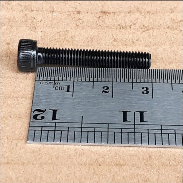 BAUT L M5X30 BAJA PANJANG 3 CM 3CM BAUD L BAJA M5 X 30 KUNCI L4 L 4 ...