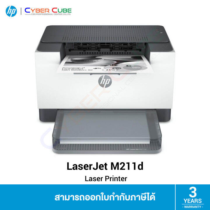 HP ( 9YF82A ) LaserJet M211d Printer - Print only, Duplex /( เครื่อง ...