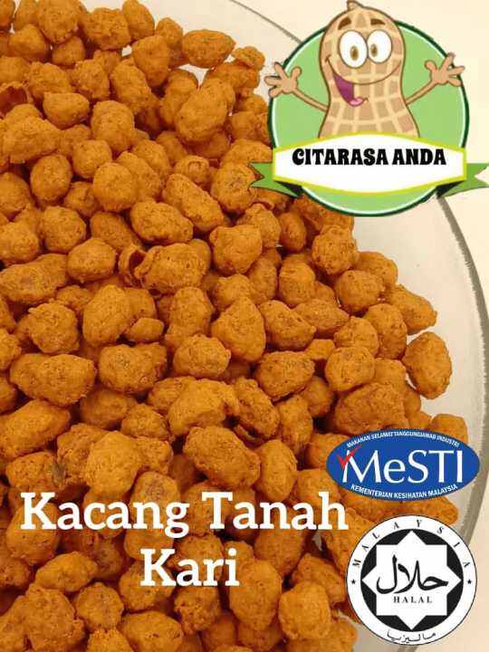 KACANG TANAH KARI "C.I KACANG & KEREPEK" 90g | Lazada