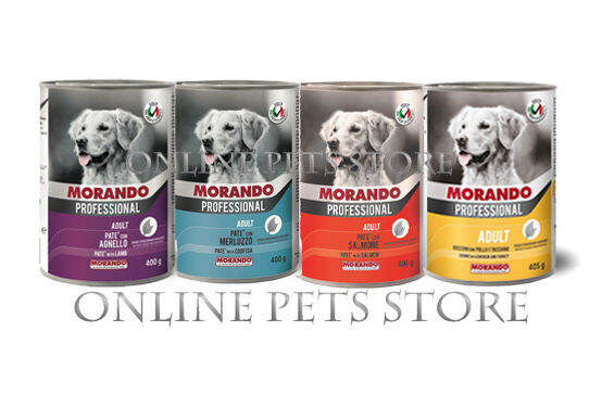 Morando Professional Chunks Dog Canned Food 400G | Lazada