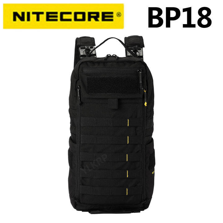 Nitecore BP18 Commuter Backpack 18L Wearproof 500D Nylon Fabric Water Resistant Multi-Purpose ...