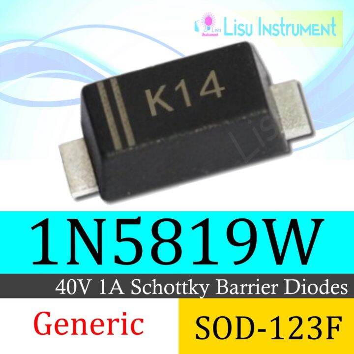 10 BUAH - 1N5819 K14 14A 40V 1A Schottky Barrier Diodes SOD-123FL - 10 BUAH | Lazada Indonesia