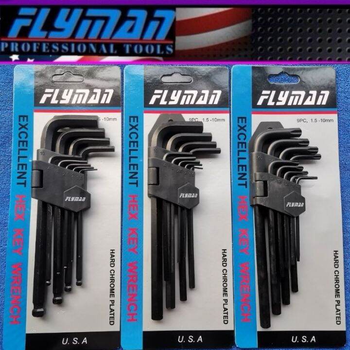 Flyman Allen wrench set original(long and short) | Lazada PH