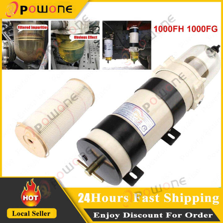 1000 Series Water Separator Diesel Fuel Filter Equivalent For 1000FH ...
