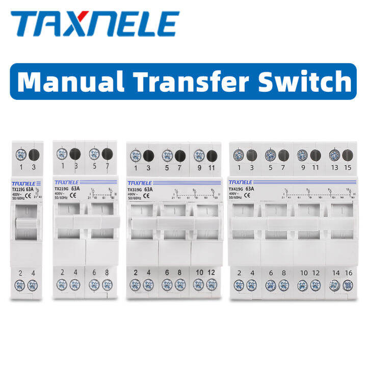 40A MTS Dual Power Manual Transfer Isolating Switch Interlock Circuit ...