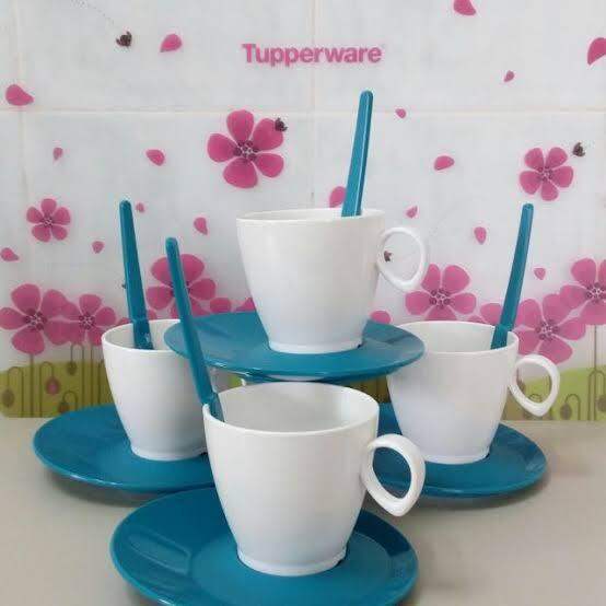 1 PC - Moment Cup Tupperware Cangkir Gelas | Lazada Indonesia