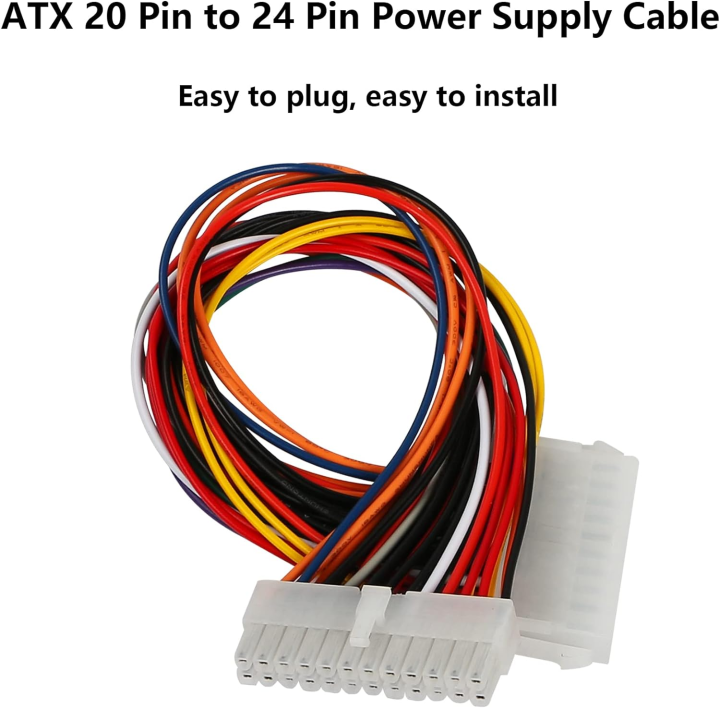 IT GO 24 Pin EPS Male to 20 Pin Female Power Cable | Lazada PH