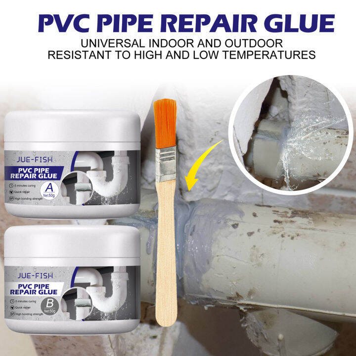Pvc Pipe Repair AB Glue Oily 20g Welding Flux Glue Plastic Bonding ...