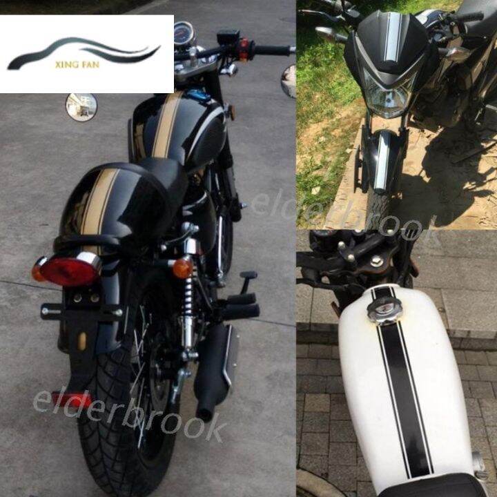XINFAN EDB* Motorcycle DIY Tank Fairing Cowl Vinyl Stripe Pinstripe ...