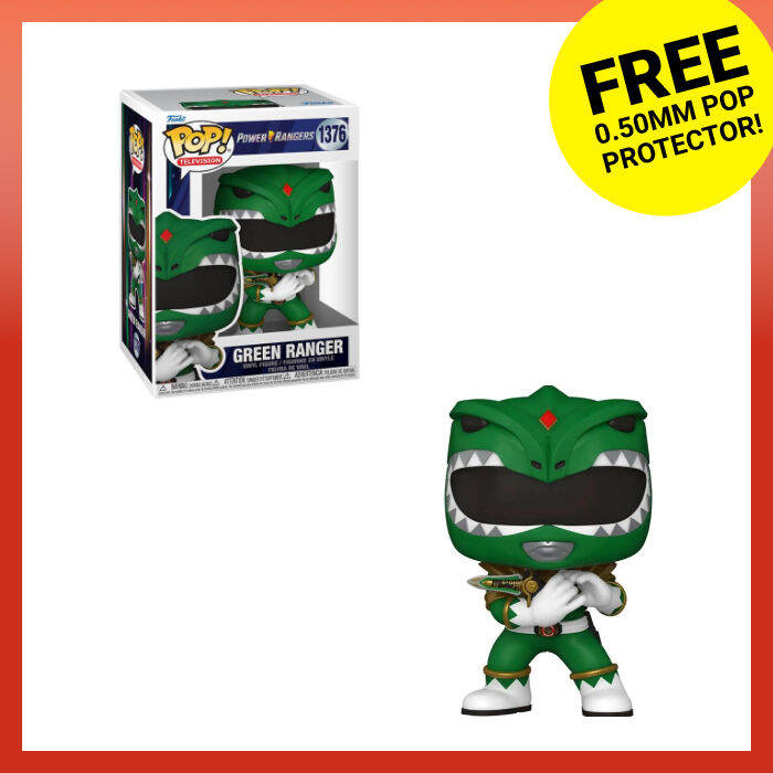 Television Power Rangers 30th Anniversary Green Ranger #1376 Funko Pop ...