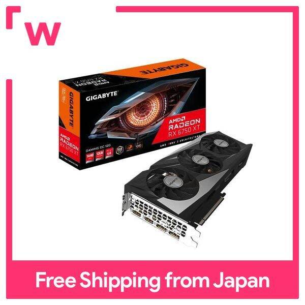 GIGABYTE AMD Radeon RX6 750XT equipped graphic board GDDR6 12GB ...