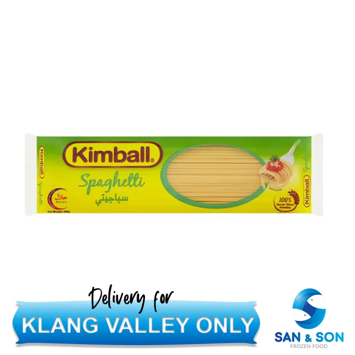 KIMBALL SPAGHETTI 400GM pasta San and Son Frozen San&Son | Lazada