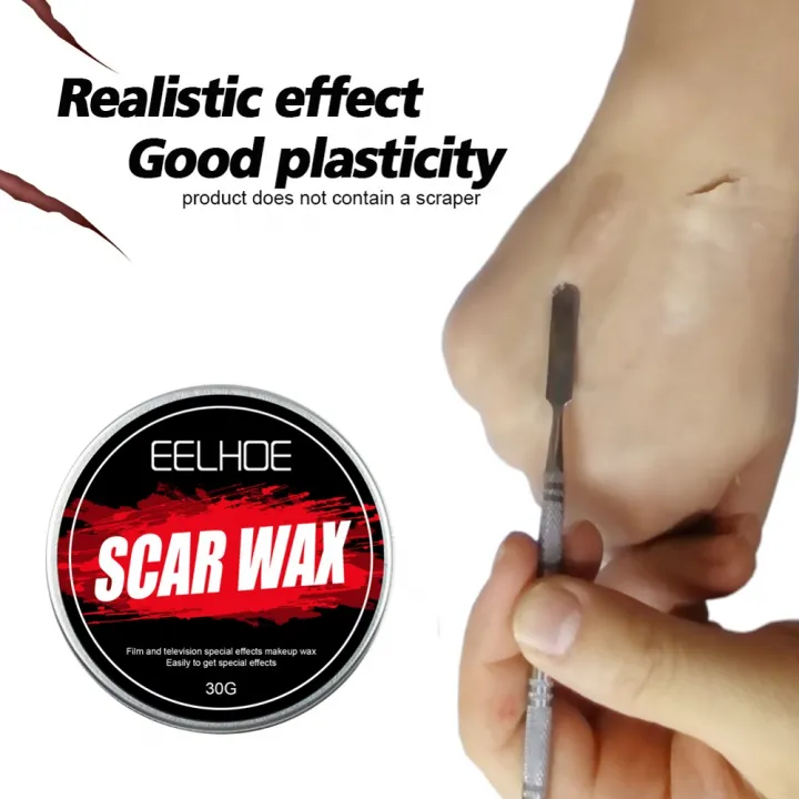 Simulation Scar Wound Skin Makeup Film Special Effects Fake Scar Skin ...