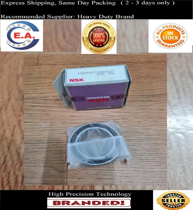 40BD219 Original Japan NSK Aircon Bearing Alternator Bearing 40x62x24 ...