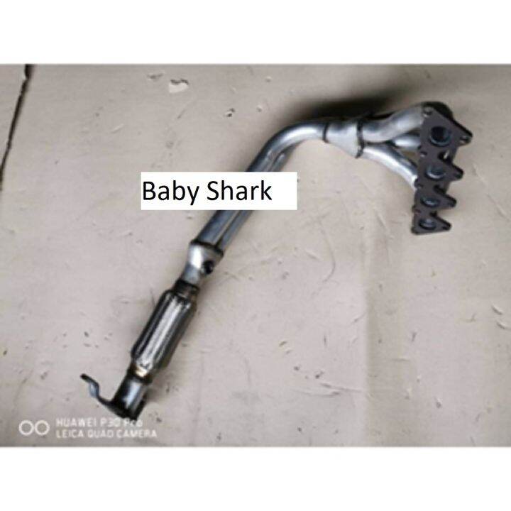 Ekzos Extractor 4×2×1 Dohc Sohc wira 1.6 satria 421 Pipe Putih (plug ...