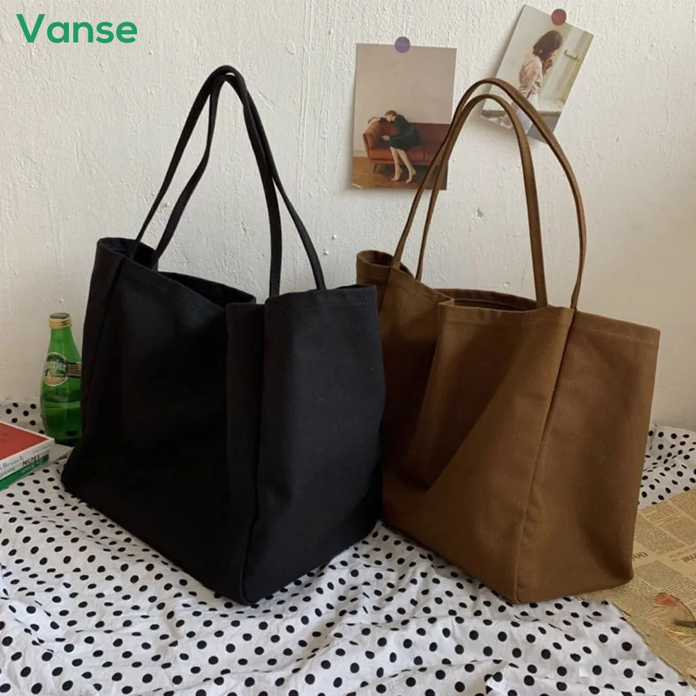 Fashion Extra Large Capacity Canvas Bag Handbags Shoulder