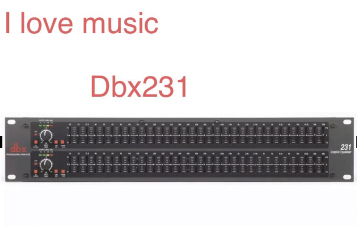 DBX Graphic Equalizer dbx 231 Dual channel 31 band 2-series(black) | Lazada PH