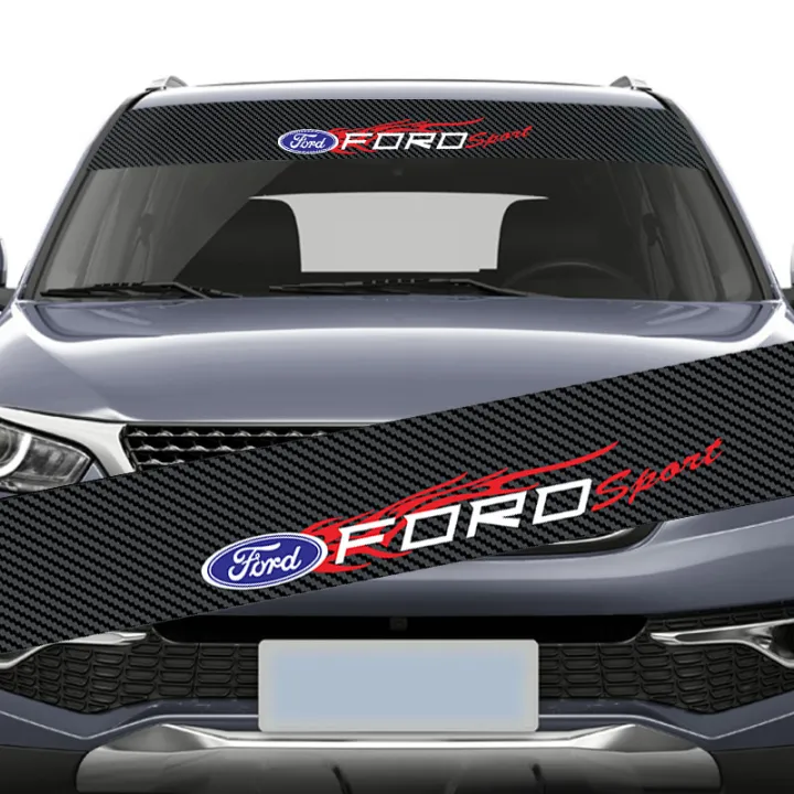 1 Piece Fashion Car Front Windshield Stickers for Ford Kuga Ranger ...