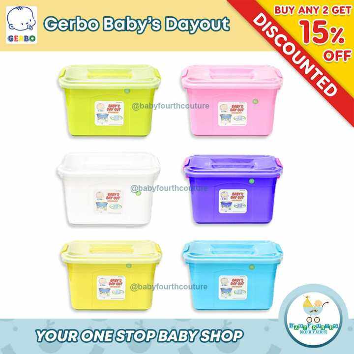 Gerbo Day Out Travel Organizer Bottle Storage Box for Baby | Lazada PH