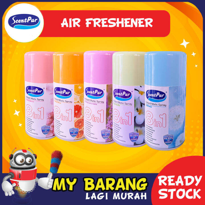 ScentPur Instant Matic Air Freshener Spray Refill 300ml - MyBarang | Lazada