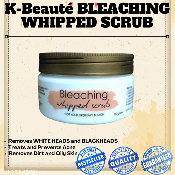 K-Beauté BLEACHING WHIPPED SCRUB "Not your Ordinary Bleach" by Kristine ...