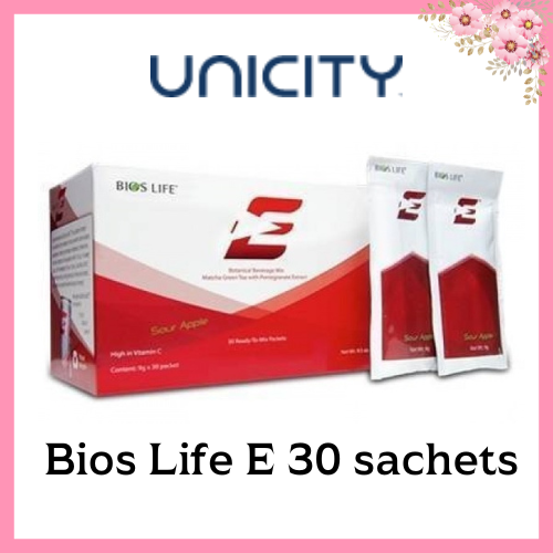 Unicity BIOS LIFE E / 1 กล่อง บรรจุ 30 ซอง ( bioslife e smart e bios ...