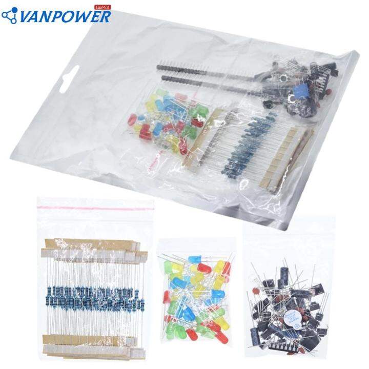 Electronics Components Basic Starter Kit Potentiometer/Diodes/Variable ...
