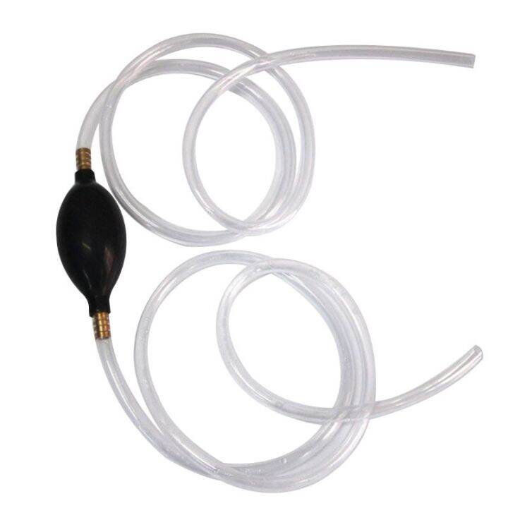 Gasoline Siphone Hose Hand Siphon Pump Petrol Water Oil Liquid Fuel ...