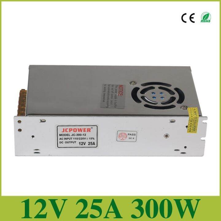 Ac110v/AC220V để DC12V 25A 300 Wát chuyển đổi trình điều khiển nguồn điện máy biến áp chiếu sáng ...