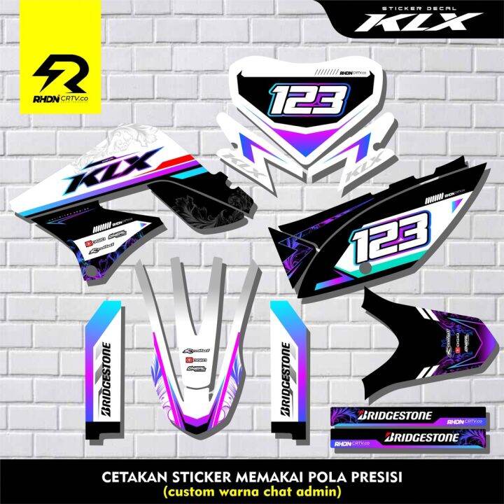 decal klx 150s - decal klx old full body | Lazada Indonesia
