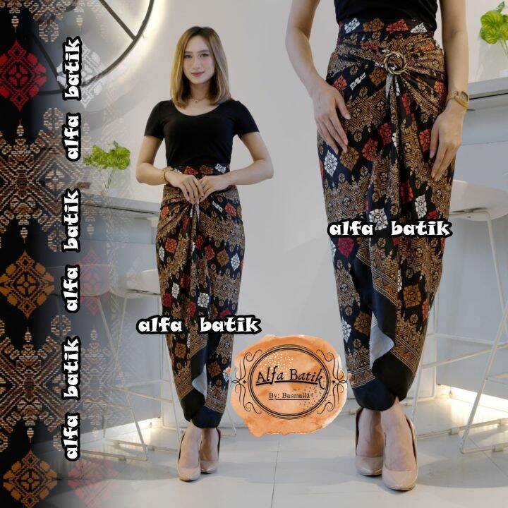 ROK LILIT BATIK PREMIUM// ROK LILIT MODERN// ROK LILIT BATIK KEKINIAN ...