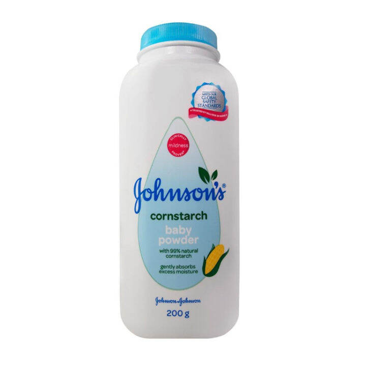 Johnson's Cornstarch Baby Powder 200g | Lazada