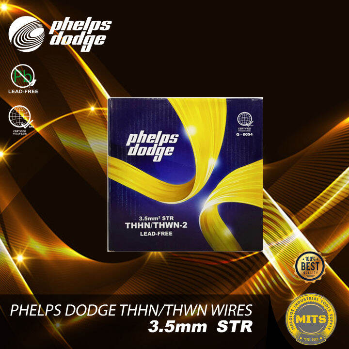 Phelps Dodge THHN / THWN-2 Stranded Wire Gauge #12 3.5mm² (Per Box 150 ...