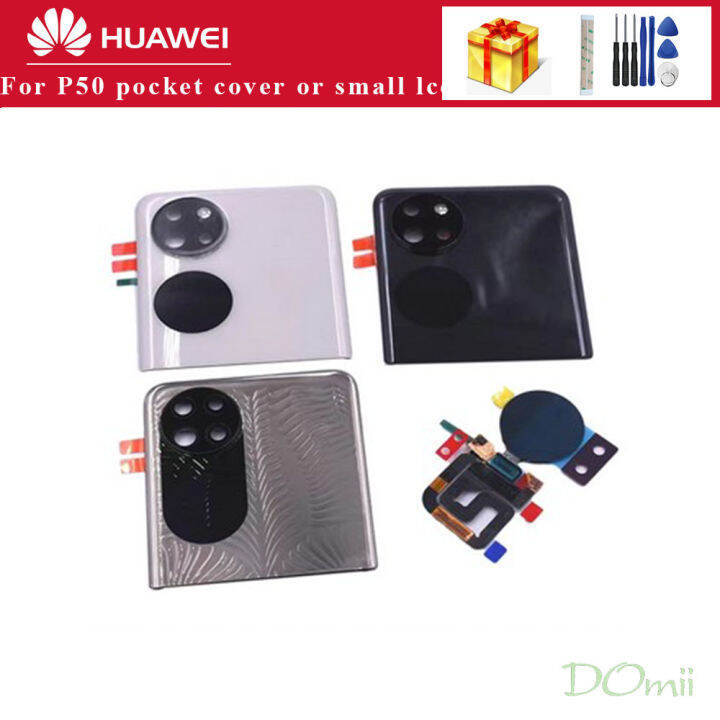 Original Best Rear LCD Screen For Huawei P50 Pocket Rear LCD small ...