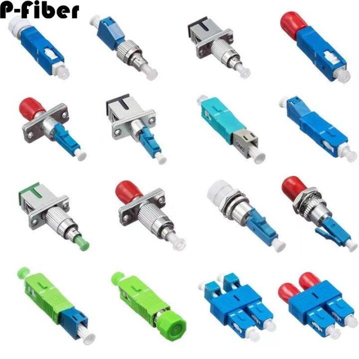 FC-LC SC-LC optical fiber flange coupler female male LC-SC LC-FC metal special hybrid adapter ...