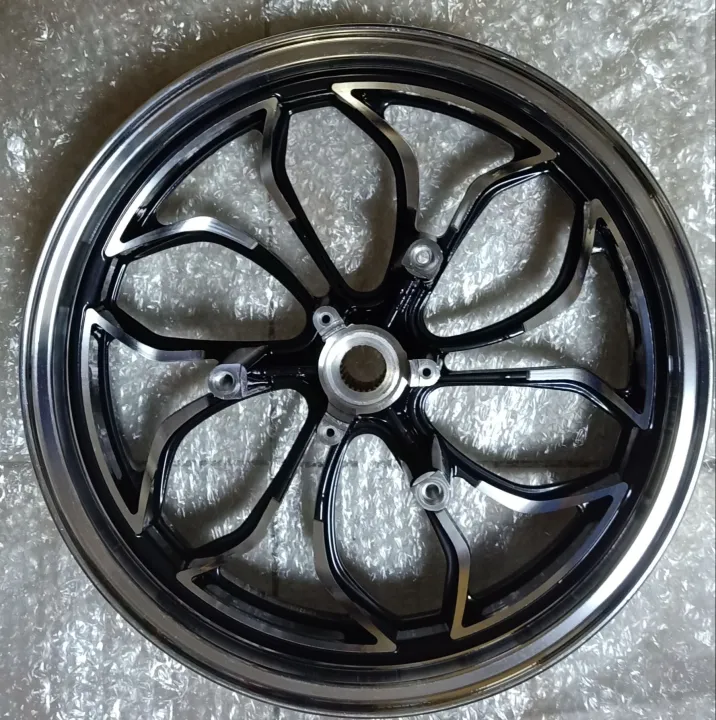 YAMAHA NMAX MAGWHEELS - BLACK / SILVER (OKIMURA) | Lazada PH