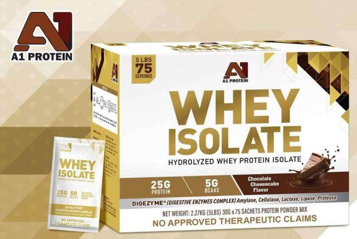 A1 PROTEIN WHEY ISOLATE HYDROLYZED WHEY PROTEIN ISOLATE 75 SACHETS ...