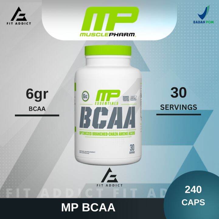 Musclepharm MP BCAA 240 caps 240caps Muscle Pharm 3:1:2 isi 240 caps ...
