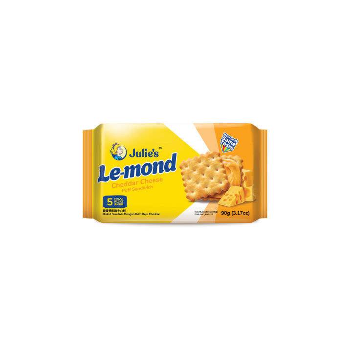 Julie's Le-mond Cheddar Cheese 90g | Lazada PH