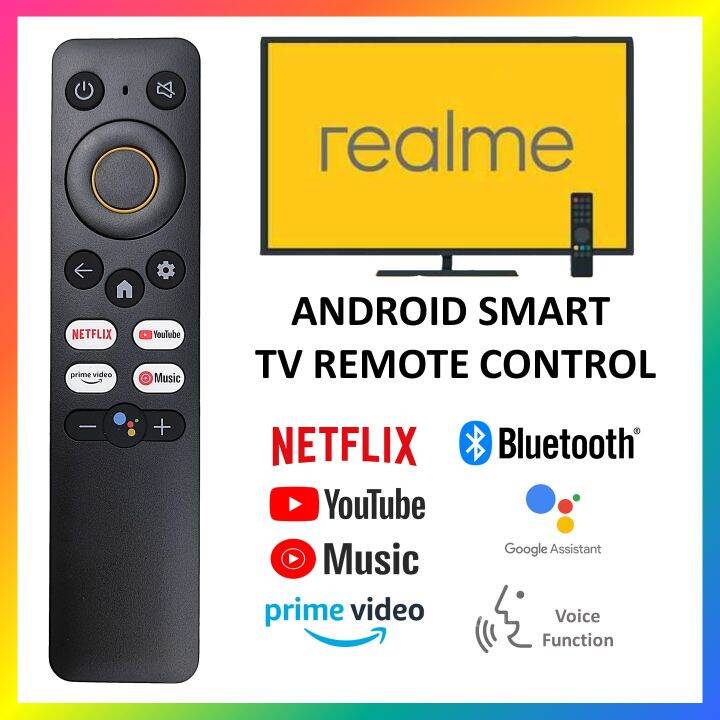 REALME TV Stick Replacement Remote Control with Netflix, YouTube, Prime ...