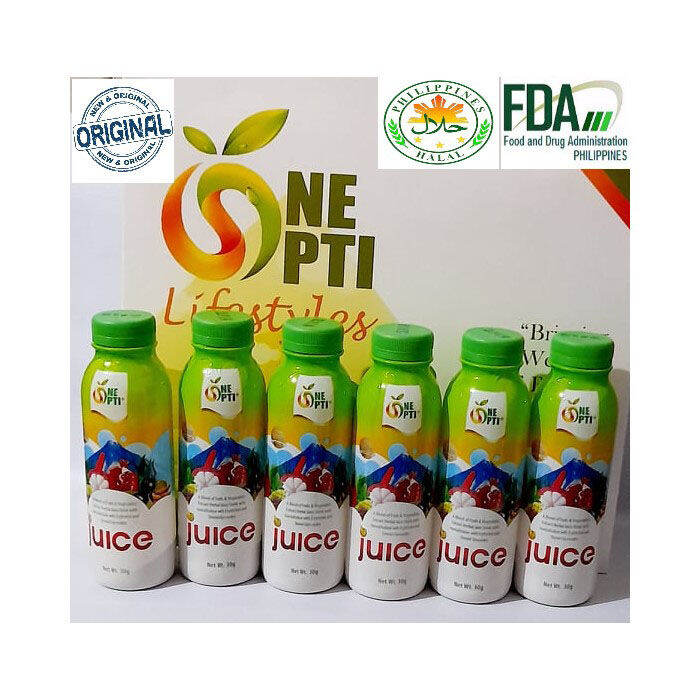 6 Bottles One Opti Herbal Juice and 1 Pack Opti Choco Drink 100% ...