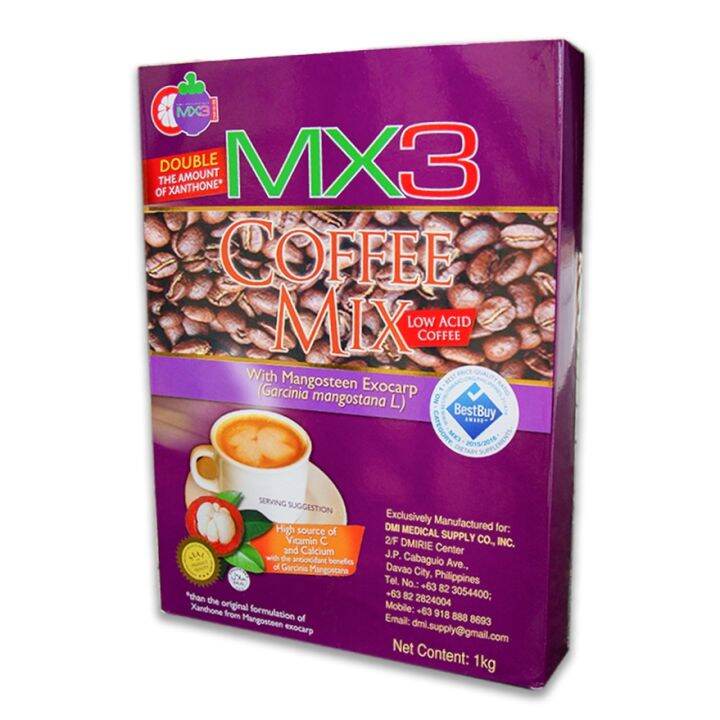 MX3 Coffee Mix with G. Mangostana 1kg | Lazada PH