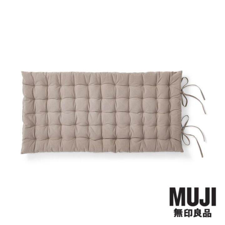 มูจิ เบาะรองนอนผ้าฝ้ายม้วนเก็บได้ - MUJI A Cotton Napping Mat (60 x ...