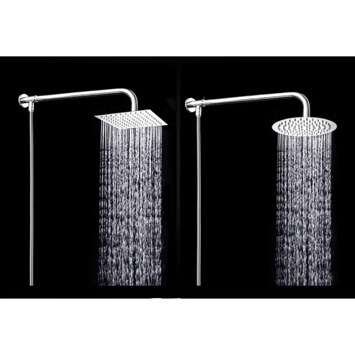 shower head with hose set SUS 304 STAINLESS MATTE FINISH RAINFALL ...