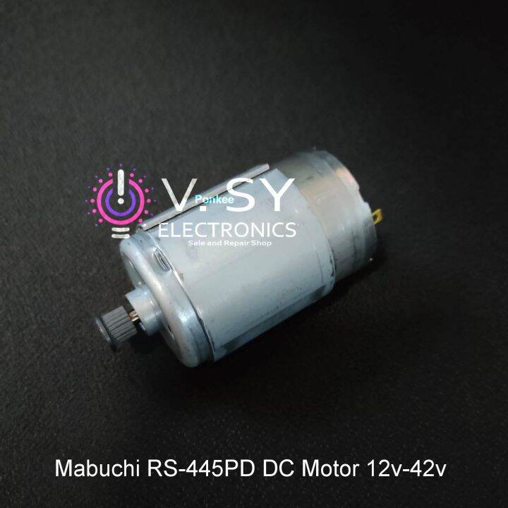 Original Mabuchi 12 volts DC Electric Motor RS-445PD DC Motor Carbon ...