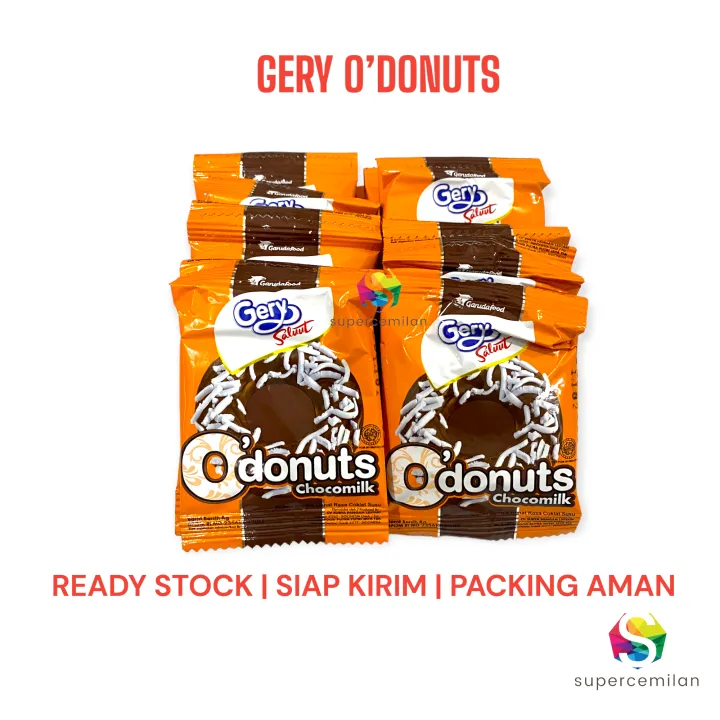 Gery O'Donuts Biskuit Bentuk Donut isi 24 pcs | Lazada Indonesia