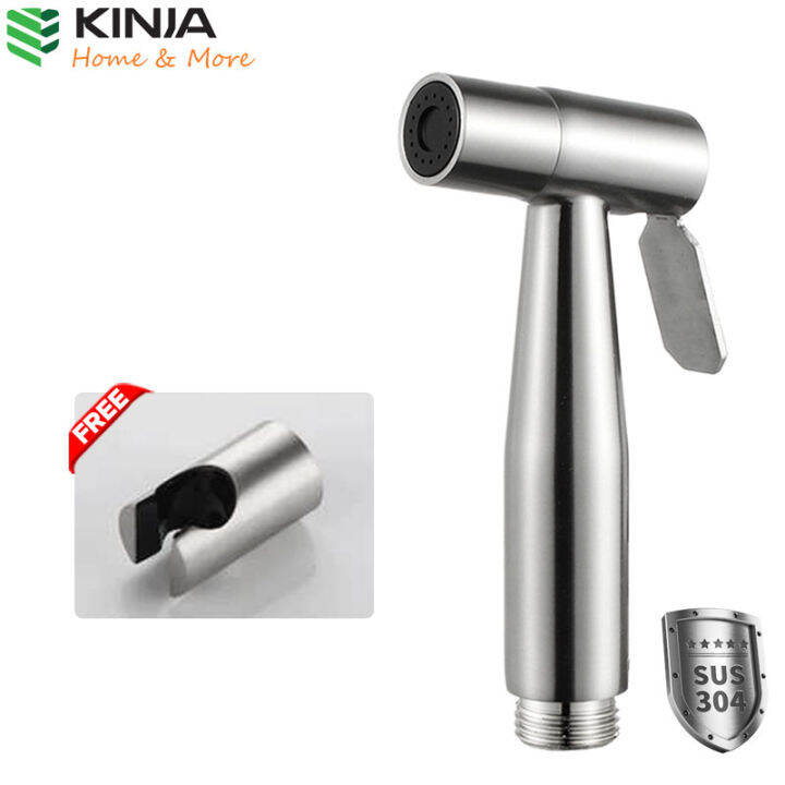 KINJA portable bidet spray head only heavy duty 304 Stainless high ...