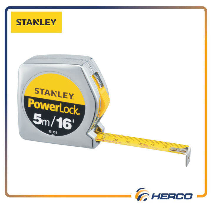 Stanley 33158-8 Powerlock Tape Measure 5m | Lazada PH